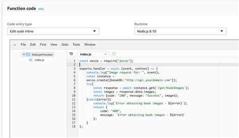 Nodejs Runtime Environment With Aws Lambda Layers By Anjan Biswas