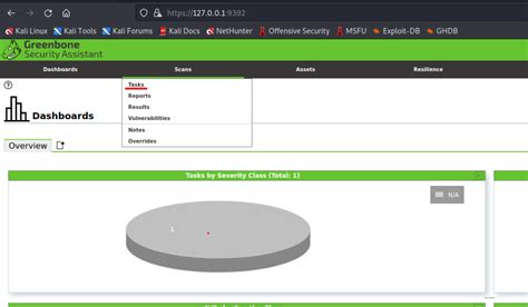 Scanning Using OpenVAS Lab 101Labs Net