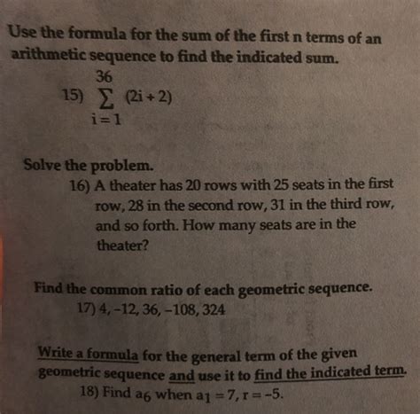 Get Answer Use The Formula For The Sum Of The First N Terms Of An Arithmetic Transtutors