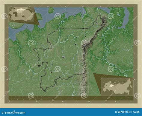 Komi Russia Wiki Major Cities Stock Illustration Illustration Of Region Planet 267989134