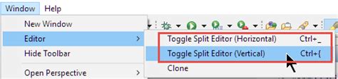 Split And Clone Editor Views In Eclipse Mcu On Eclipse