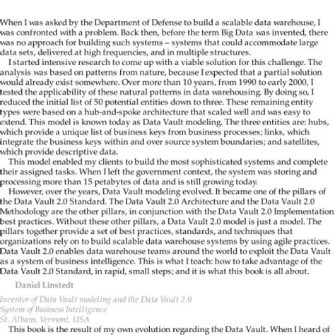 building a scalable data warehouse with data vault 2 0
