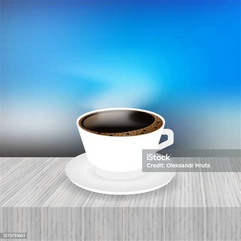 커피와 접시 한 잔 사실 벡터 스톡 일러스트레이션입니다 0명에 대한 스톡 벡터 아트 및 기타 이미지 0명 가득 찬 갈색