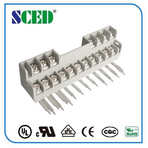 PCB Screw Connector Barrier Terminal Block Mm Mm For Inverter Power
