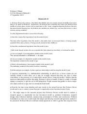 CLJ 261 HW 1 Docx Professor Ullman CLJ 261 Research Methods 1 27 September 2018 Homework 1 1