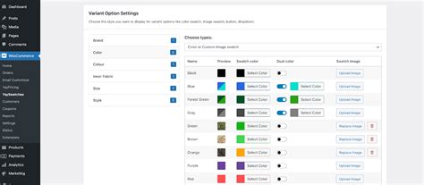 WooCommerce How To Display Variations With Color Size Buttons