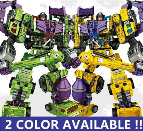 Nbk Transformers Devastator Combiner Constructicon Vehicle Truck Robot Model Toy Eur 63 49