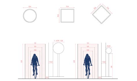 Señales Verticales Diseño Vial Ciclo Inclusivo