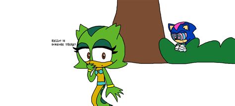 Behind The Bushes Lyssa Meets Sugar Sonic By Tkmslux On Deviantart