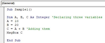 VBA Block Comments Comment A Block Of Code In Excel VBA