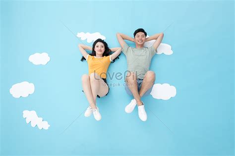 크리에이티브 커플 사진 사진 무료 다운로드 Lovepik