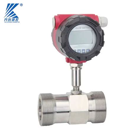 Purified Water 4 20ma Output Turbine Flow Sensor