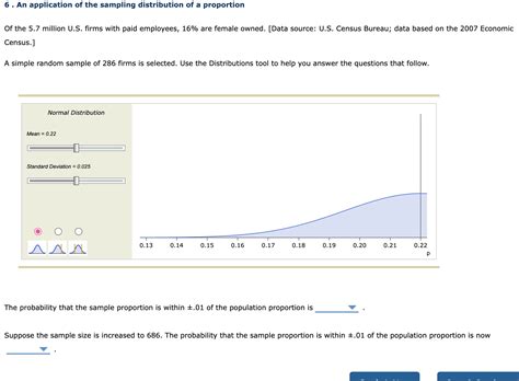 Solved An Application Of The Sampling Distribution Of A Chegg