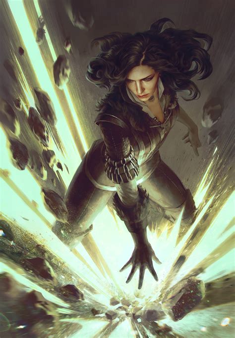 Artwork Yennefer The Summoner The Witcher 3 Cd Projekt Red Cook