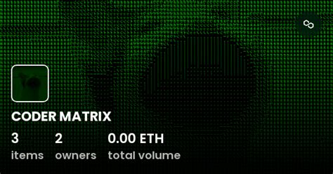 coder matrix collection opensea