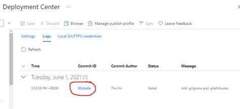 Any New Azure AppService Failed Deployment Source LocalGit With Error Opt Kudu KuduConsole Node