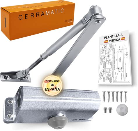 Cerramatic M 200 Cierrapuertas Automatico Muelle Puerta Con Brazo