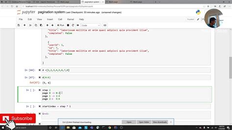 How To Create Your Own Pagination System In Python Algorithm Youtube