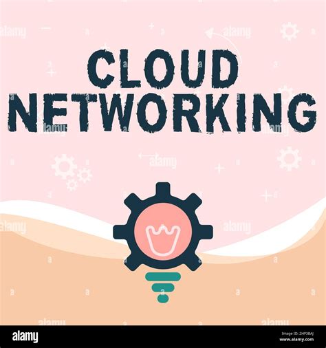 Writing Displaying Text Cloud Networking Internet Concept Is Term Describing Access Of