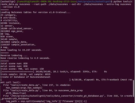 question about preprocess nuscenes datasets · issue 11 · zehuichen123