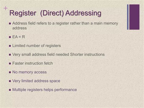 Computer Architecture Addressing Modes And Formats Pptx