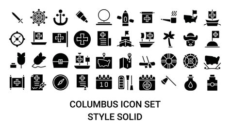 Illustration Vector And Logo Columbus Icon Perfect Icon Sign From Modern Collection For Mobile