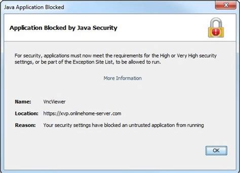 Cómo ejecutar una aplicación bloqueada por Java Security en Windows