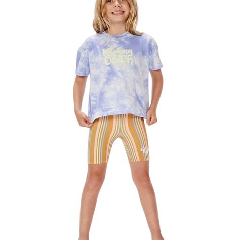 Rip Curl Belong Tee Girl Swerve Surf And Ski