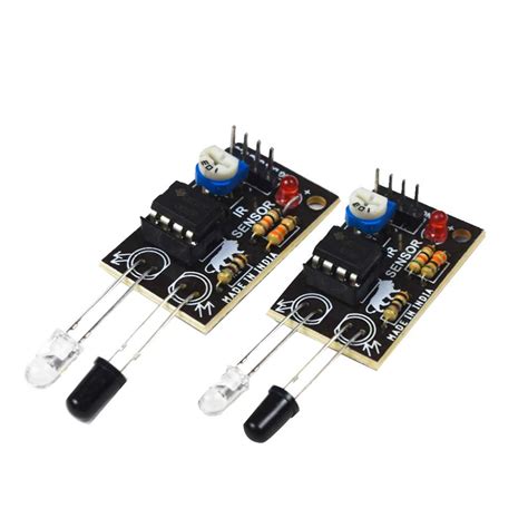 ir sensor analog and digital outputs module 2 pieces robozar