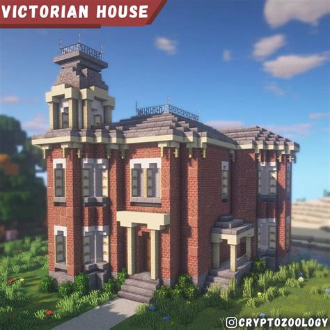 Victorian House Minecraft Elegant 19th Century Buildings In Blockcraft