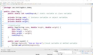 Types Of Java Variables TestingDocs Com