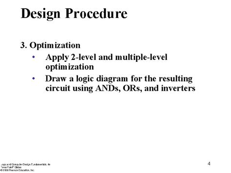 Combinational Logic Design Combinational Circuits A Combinational Logic