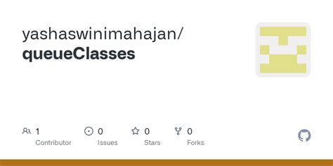 GitHub Yashaswinimahajan QueueClasses