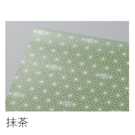 【10000枚】切子柄 抹茶 （150×150）ケーキ用シート ココットシート 焼き菓子 ラッピング ペーパー フィルム 和菓子 洋菓子