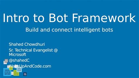 PPTX Intro To Bot Framework V3 DOKUMEN TIPS