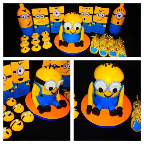 Despicable Me Cake Cupcakes And Cookies