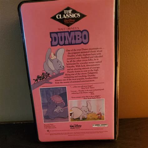 Closing To Dumbo 1985 Vhs