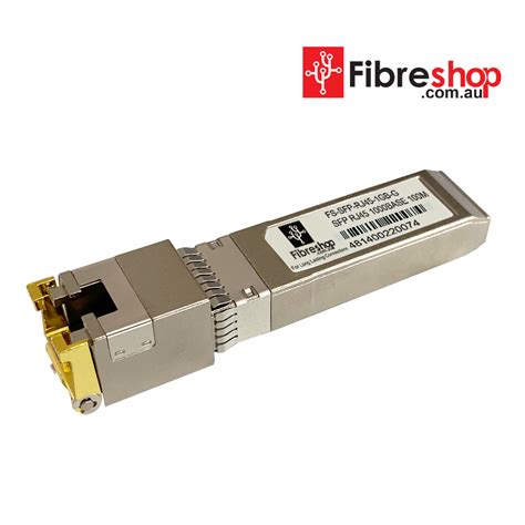 Sfp Copper Rj 45 100m 1gb Transceiver Module Fibreshop Fs Sfp Rj45 1gb G