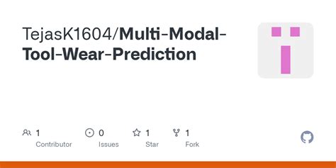 Github Tejask1604 Multi Modal Tool Wear Prediction