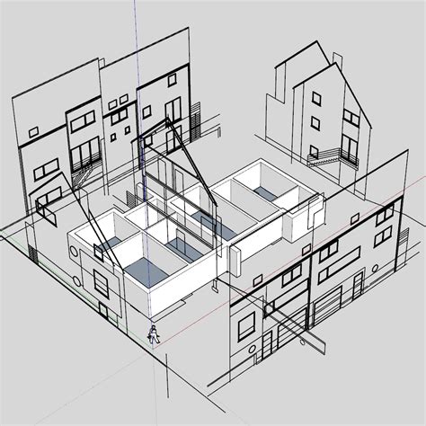Sketchup trong thiết kế nội thất Trung tâm Arcline