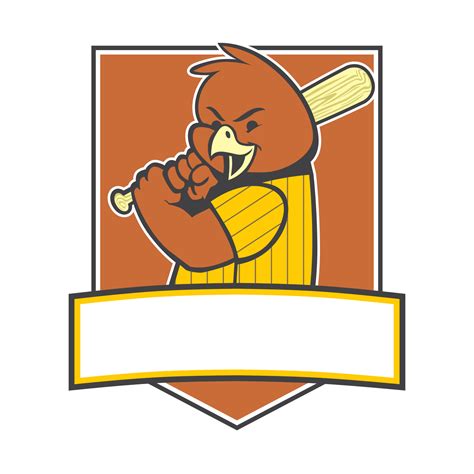 Bird Baseball Player Mascot Collection 18914387 Vector Art At Vecteezy