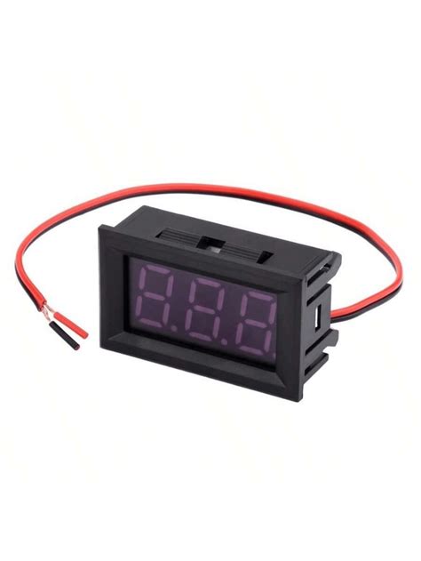 1pc Led Display Dc Digital Voltage Current Meter With Reverse Protection Display Head For