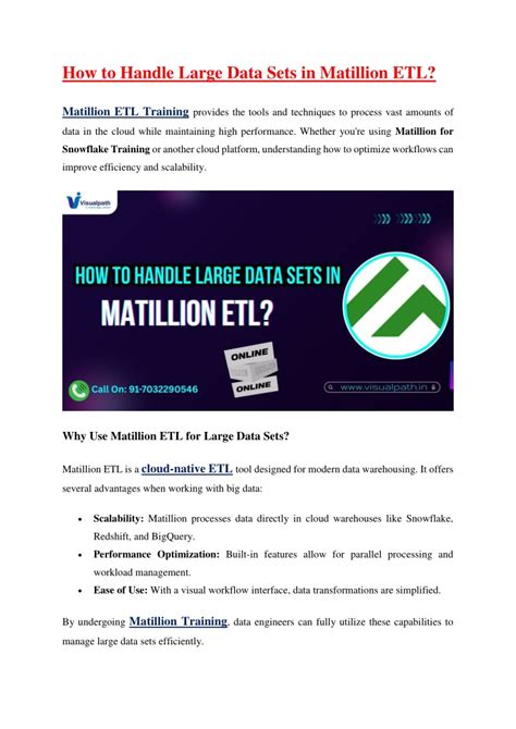 Ppt Matillion Training Online Matillion Etl Training Powerpoint
