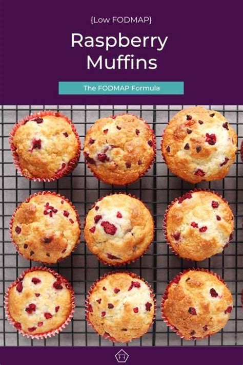 Low Fodmap Raspberry Muffins Low Fodmap Recipes Low Fodmap Diet