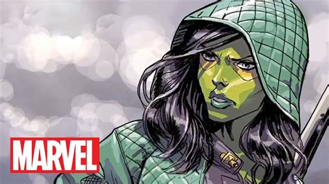 [마블 101] 우주 최고 배신자 타노스의 양녀에서 가오갤이 된 가모라 이야기│마블 코믹스 Youtube