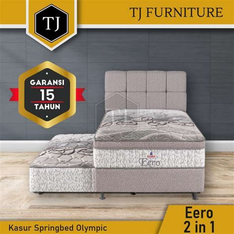 Promo Olympic Springbed Eero 2 In 1 Euro Top Kasur Spring Bed 2in1
