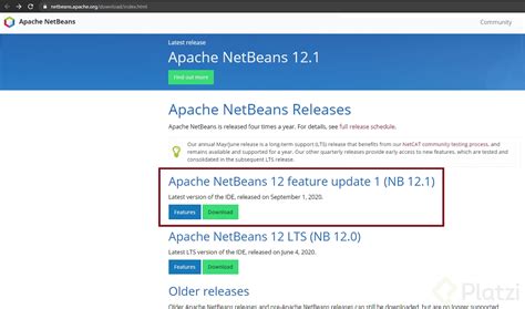 guía para la instalación y configuración de netbeans12 1
