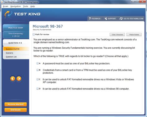 Microsoft Mta Security Fundamentals Certification Exam Dumps Practice