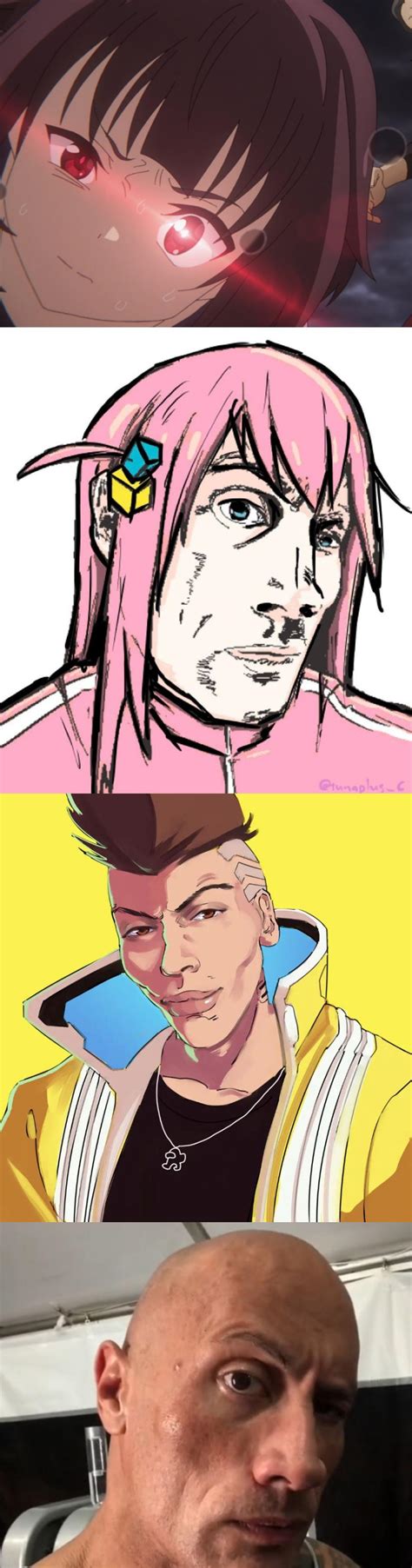 Megumin The Rock Eye Stare Rgoodanimemes