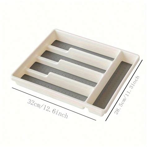 Kitchen Cabinet Cutlery Sorting Storage Box For Knife Fork And Spoon